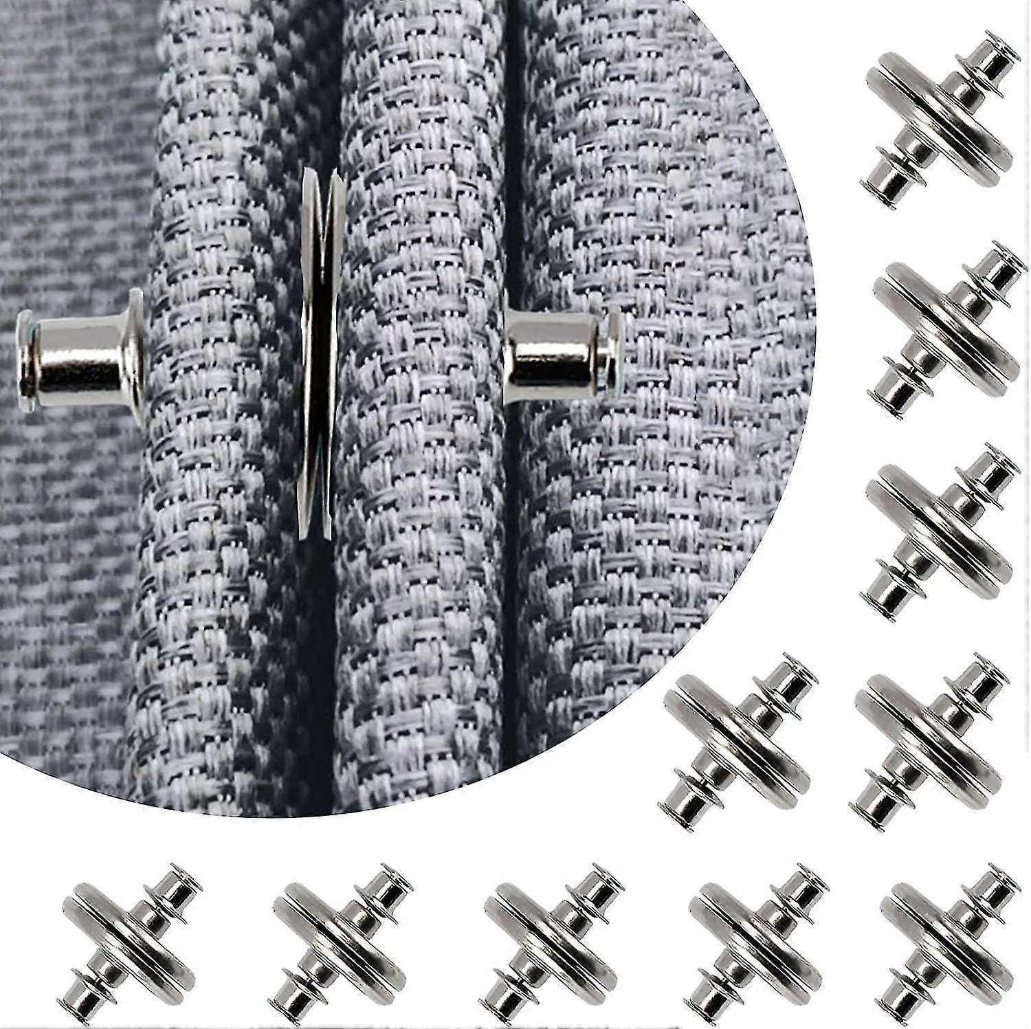 10 Pairs Magnetic Curtain Tiebacks Curtain Magnets Closure Curtain ...