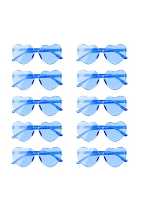 Shop Heart-Shaped Sunglasses in Bright Colors for Fashion and Fun