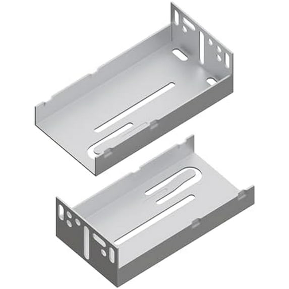 10 Pairs Rear Mounting Brackets for Face Frame Cabinets Replacement ...