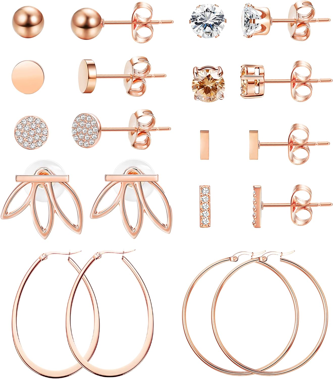 Rose Gold Bar Set