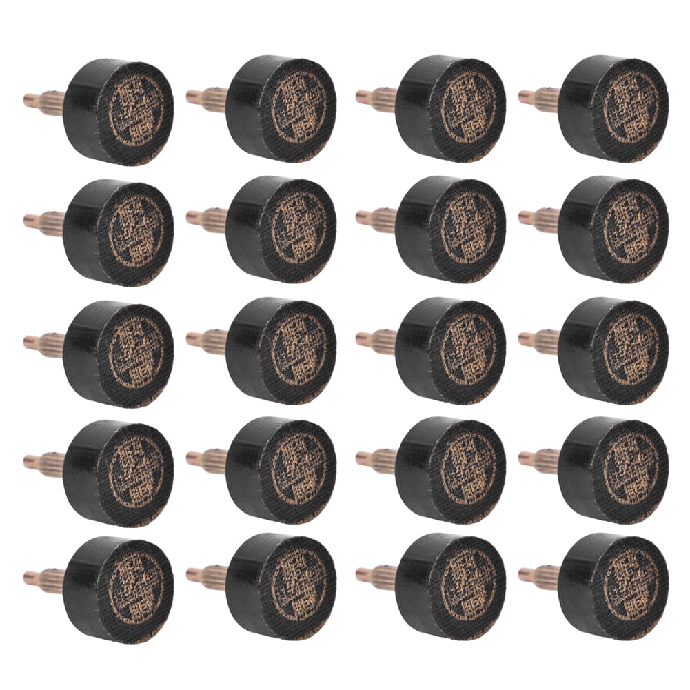 10 Pairs Round High Heel Tips Nails Shoes Heel Dowel Shoe Repair ...