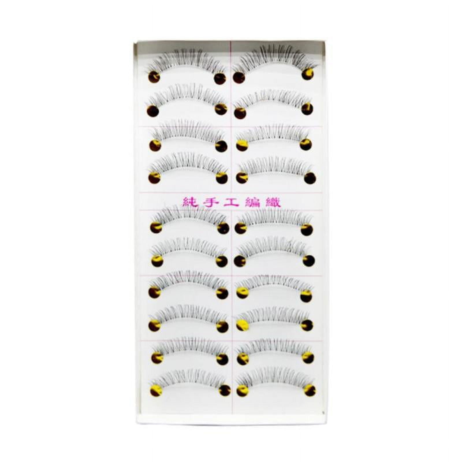 10 Pairs/Set Natural Long Fake False Handmade Eyelashes Eye Lashes Nice ...