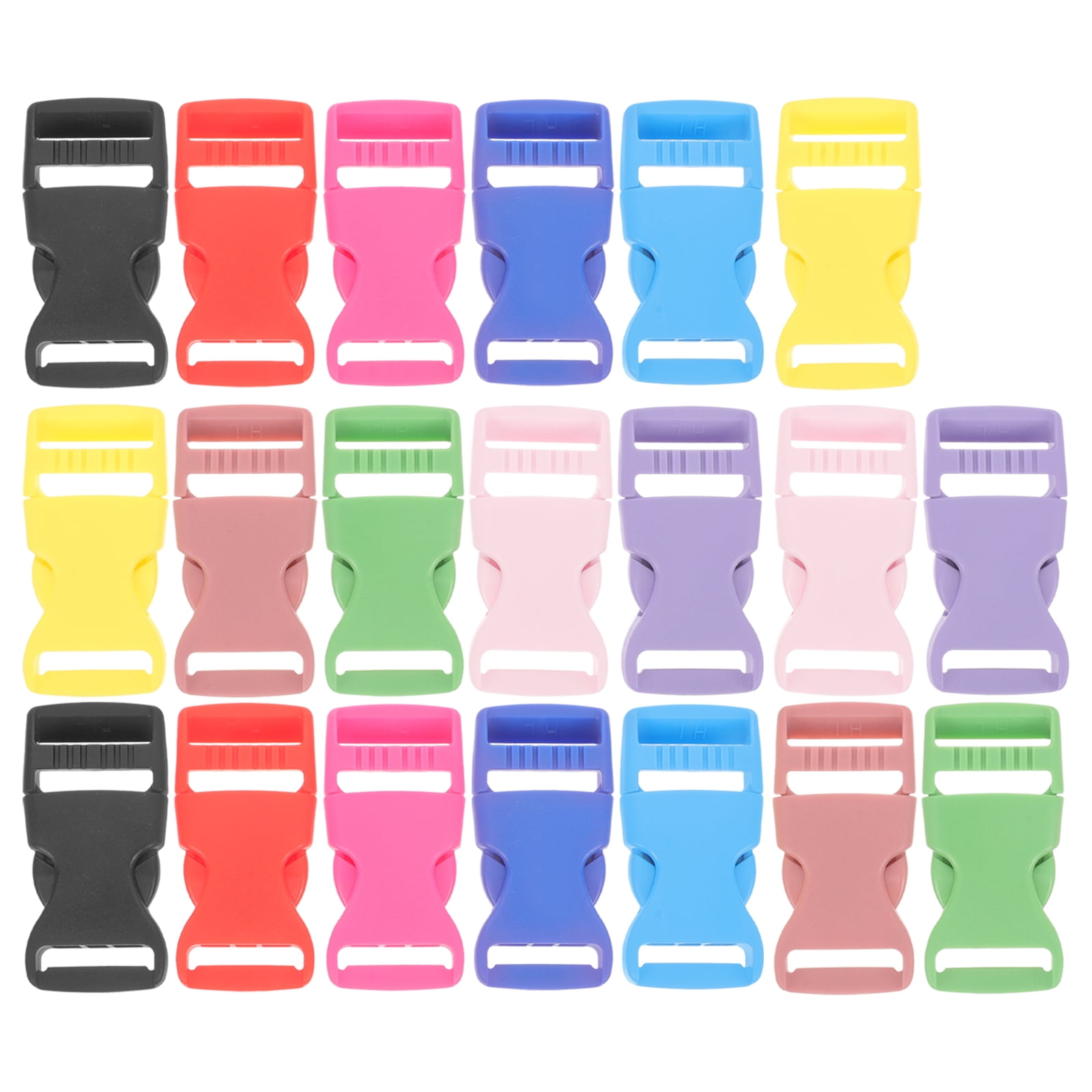 10 Pairs Side Release Buckles Detachable Plastic Buckle Clips Backpack ...