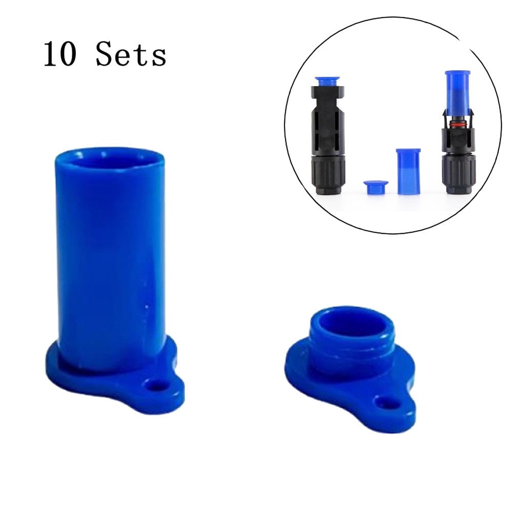 10 Pairs Solar Pv Connector Dust Cap Plastic Dust For Cable Covers ...
