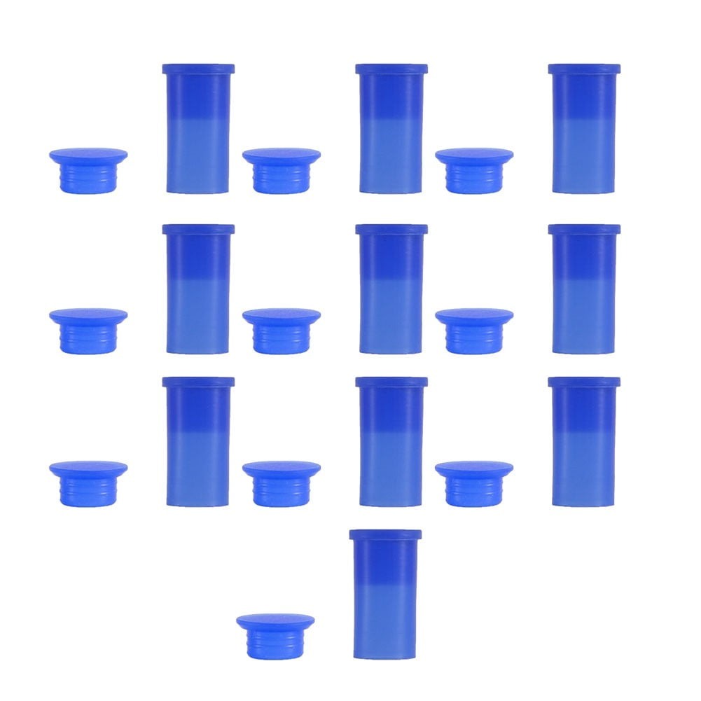 10 Pairs Solar Pv Connector Dust Cap Plastic Dust For Cable Covers Blue ...