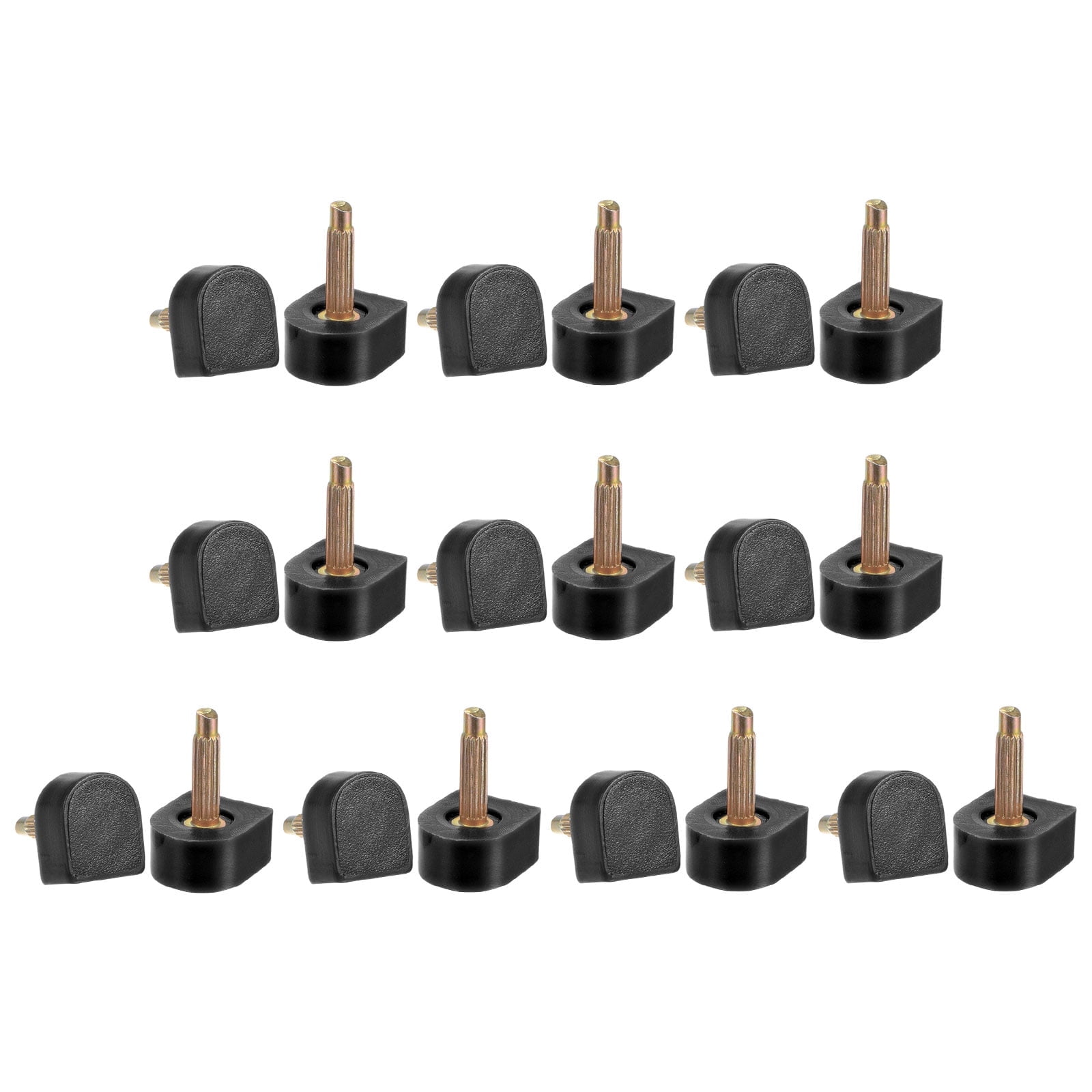 10 Pairs TPU High Heel Tips Shoes Replacement Tap Caps 2.4mm Pin, 12x10 ...