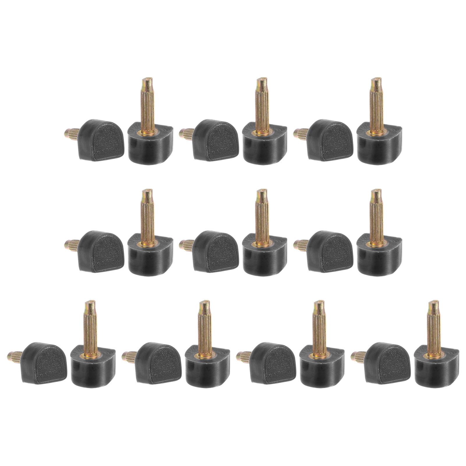10 Pairs TPU High Heel Tips Shoes Replacement Tap Caps 2.4mm Pin, 9x9mm ...