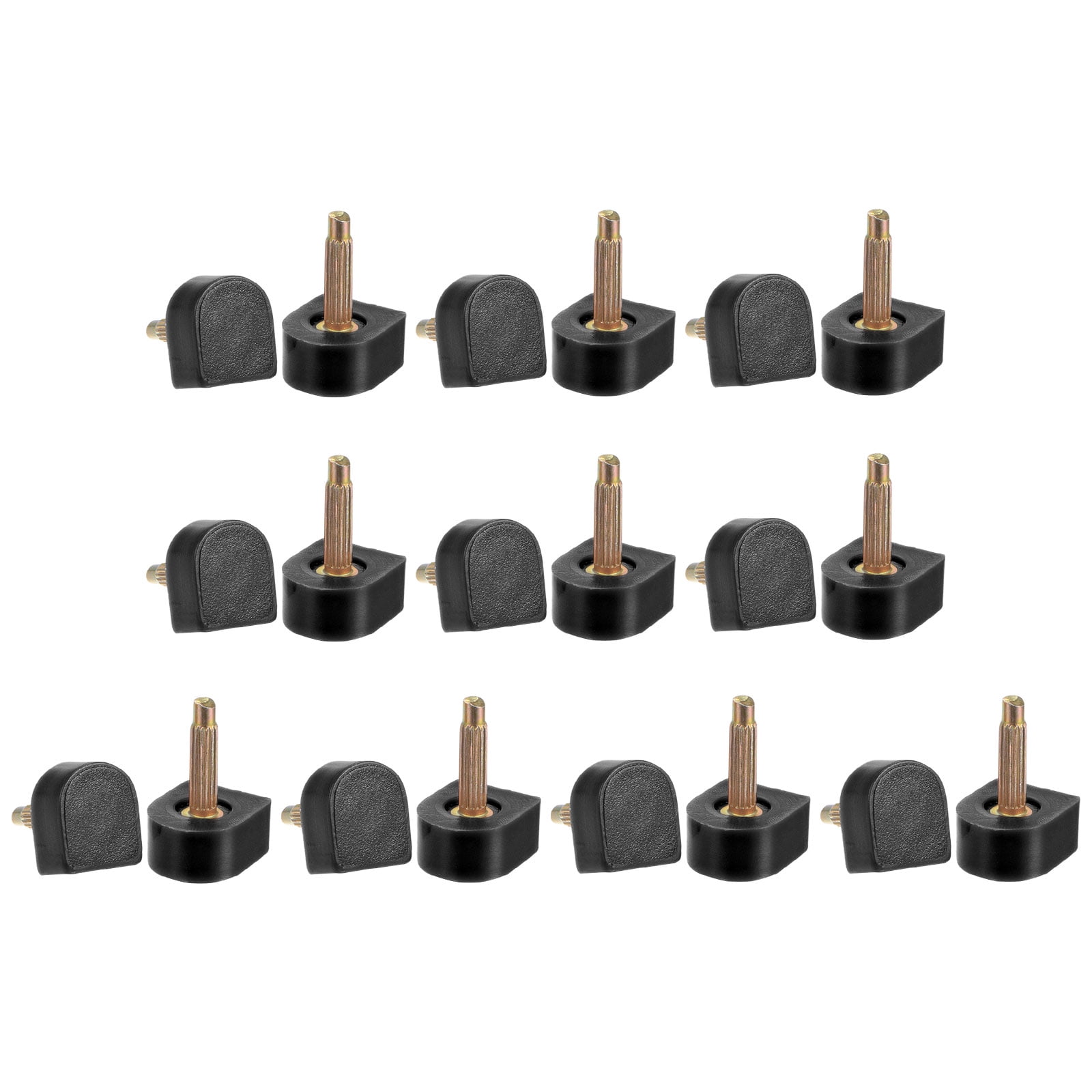 10 Pairs TPU High Heel Tips Shoes Replacement Tap Caps 3mm Pin, 12x10 ...