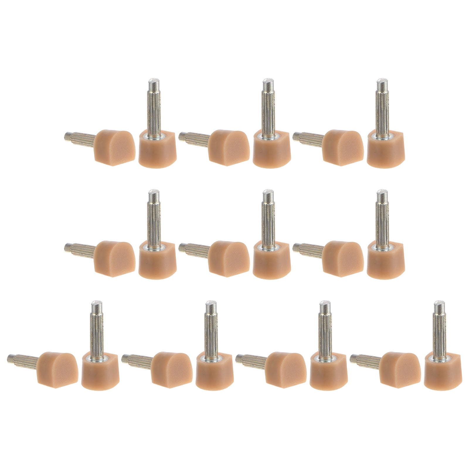 10 Pairs TPU High Heel Tips Shoes Replacement Tap Caps 3mm Pin, 7x7mm U ...