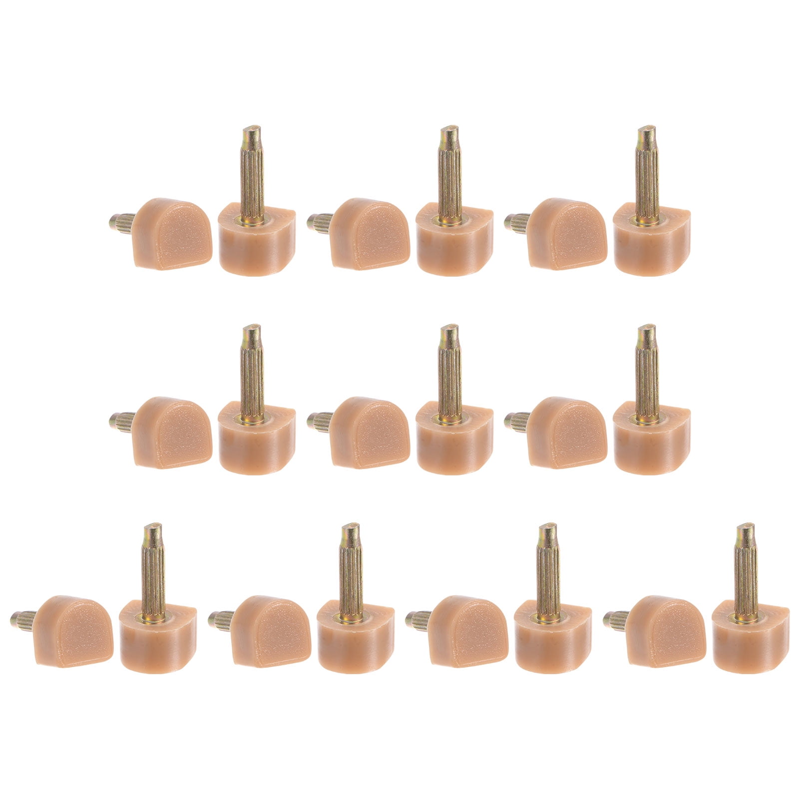 10 Pairs TPU High Heel Tips Shoes Replacement Tap Caps 3mm Pin, 9x9mm U ...