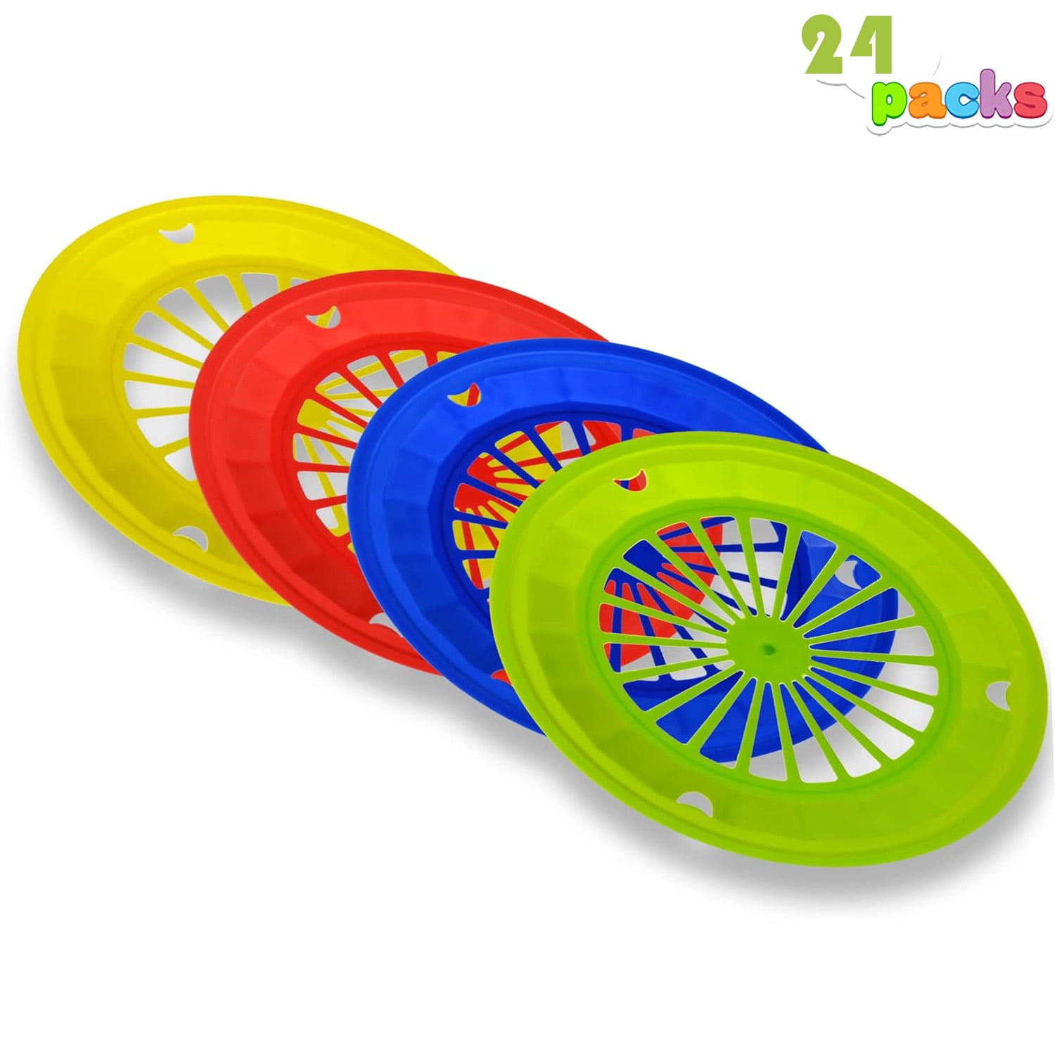 10" Paper Plate Holders Reusable, 24 Count Heavy Duty Plastic Paper ...