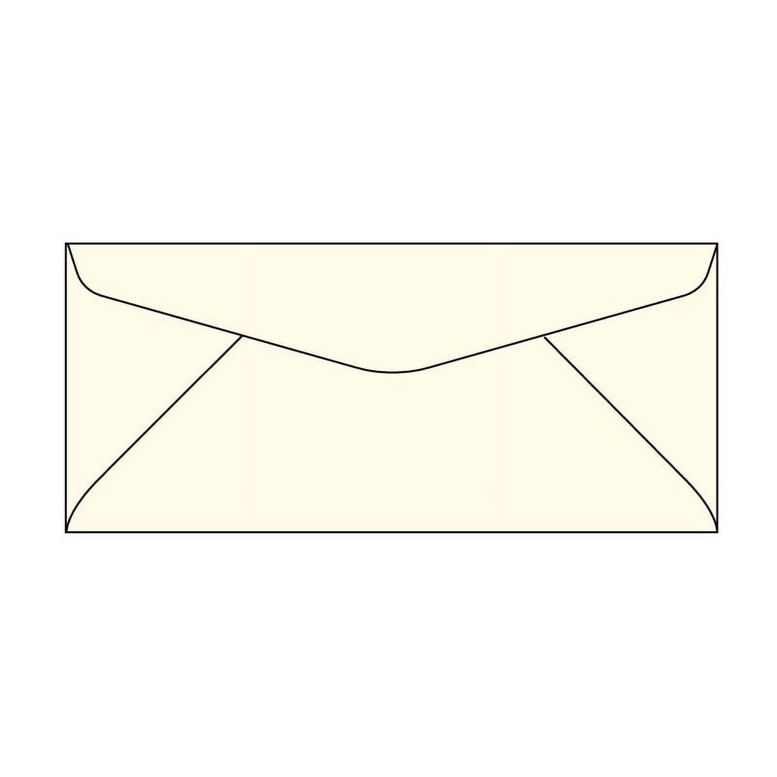 #10 Pastel Ivory Envelopes, 4-1/8" x 9-1/2", 24# (Box of 500) - Walmart.com