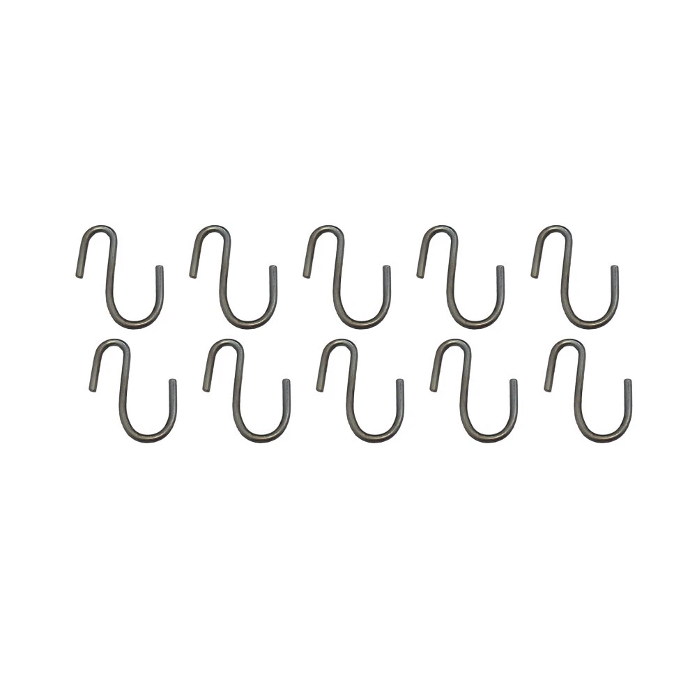 10 Pc Aftermarket S Hooks Store Display Sign Banner Hook Hanging Basket ...