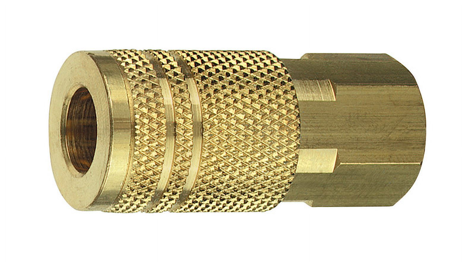 10 Pc, Amflo Brass 1/4 In. I/M Style Coupler 3/8 In. Female 1 Pc ...