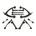 10 Pc Front Suspension Kit Outer & Inner Tie Rods Ends, Upper & Lower ...