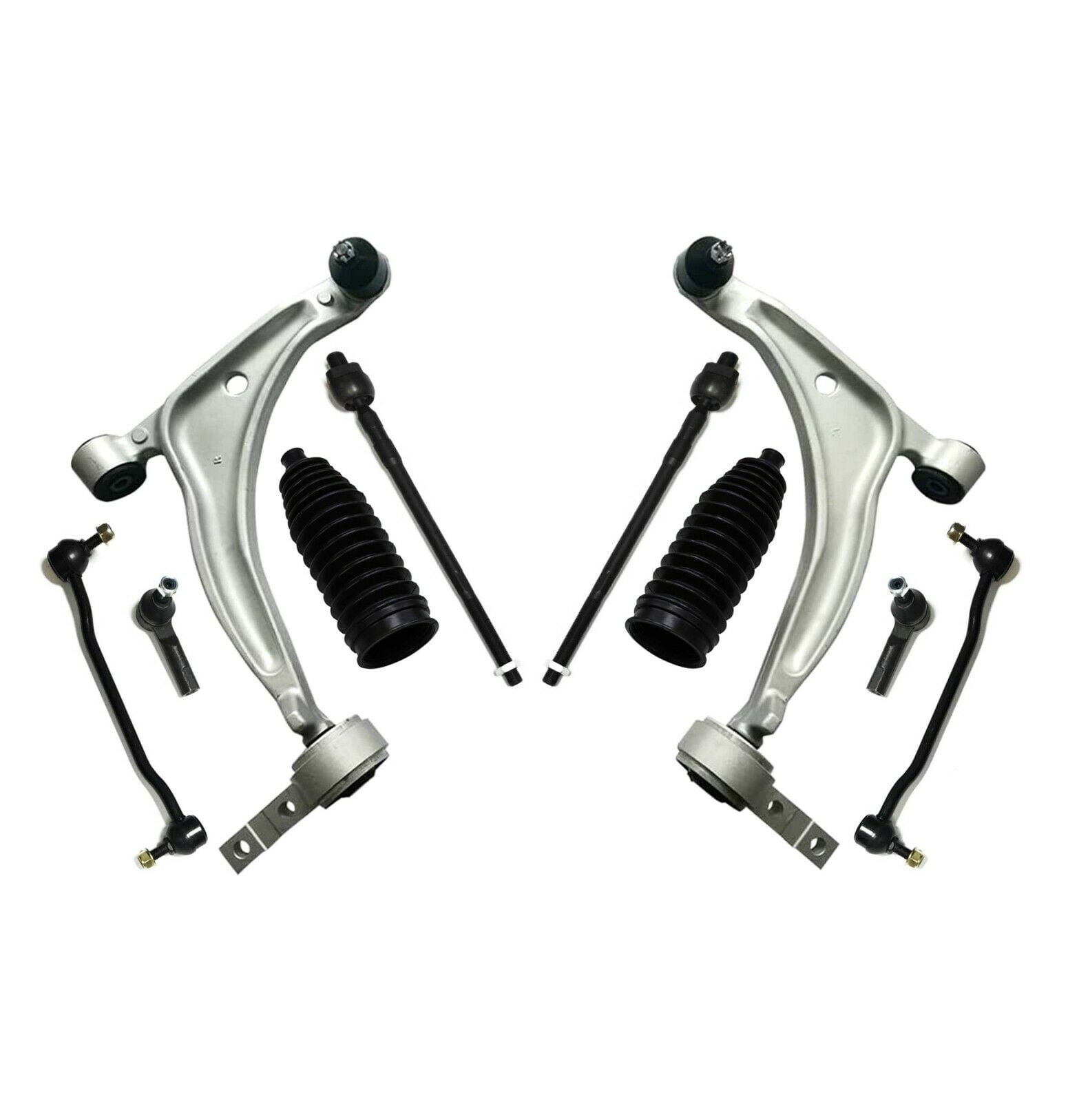 10 Pc Front Suspension Lower Control Arm w/ Ball Joints Sway Bar Links ...
