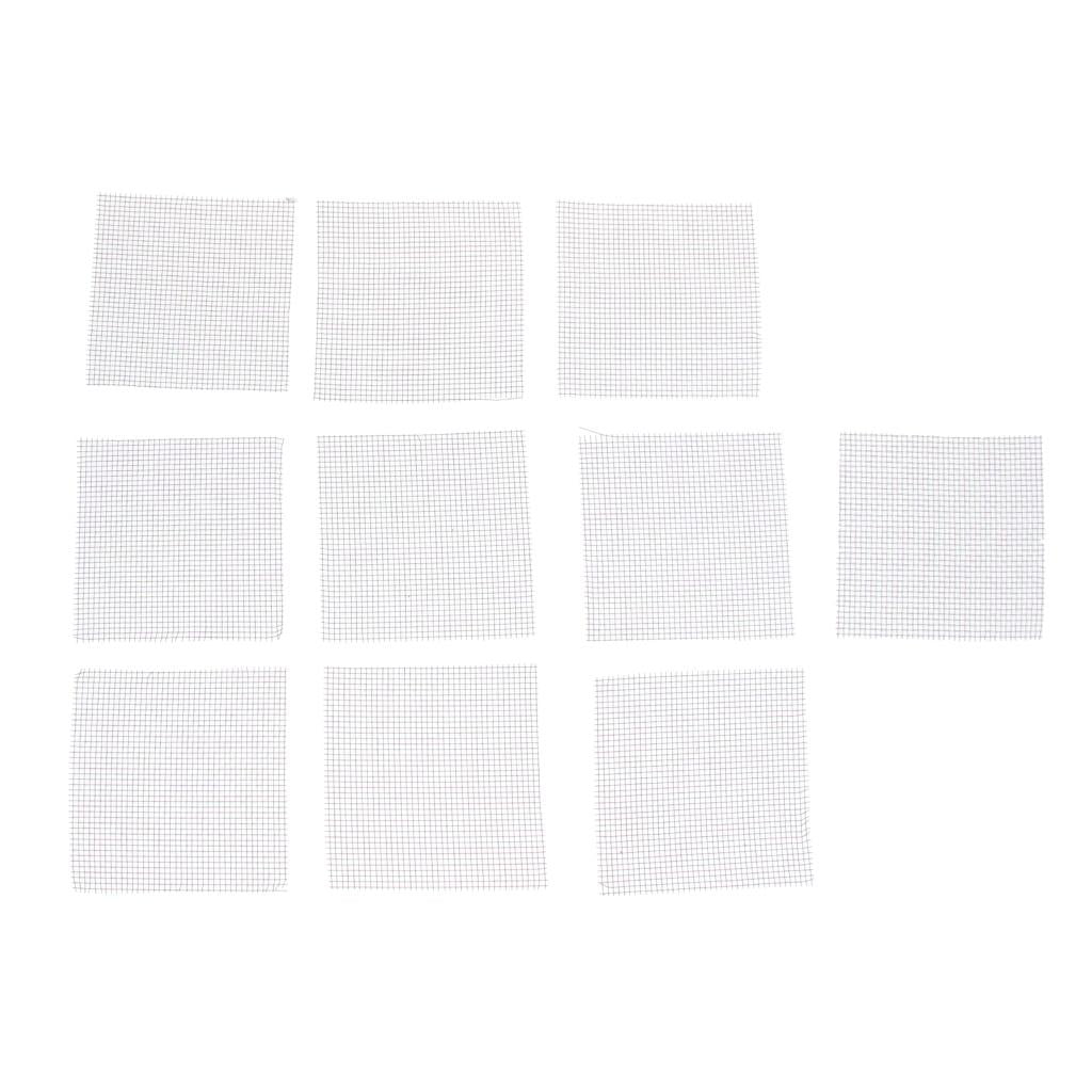 10 Pc Steel Decorative Aquatic Mesh for Aquarium Plants 8x8cm - Walmart.com