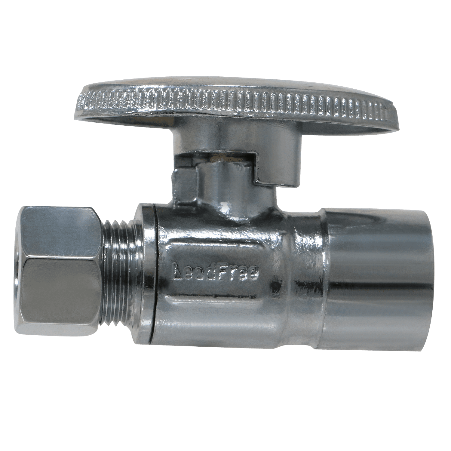 10 Pc XFITTING 3/8 Inch OD Compression x 1/2 Inch Sweat Straight Valve ...