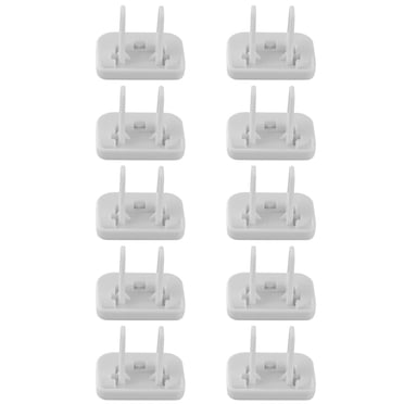 Ziz Home Child Safety Outlet Covers - 4 Pack | Self-Closing | ABS ...