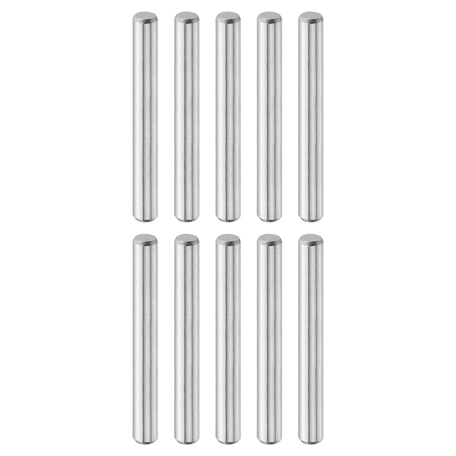 10 Pcs 1/8x1" Dowel Pins, Bearing Steel Cylindrical Dowel Pins Shelf ...