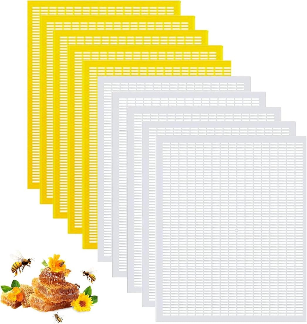 10 Pcs 10 Frame Plastic Queen Excluder｜Queen excluder for 10 frame hive ...