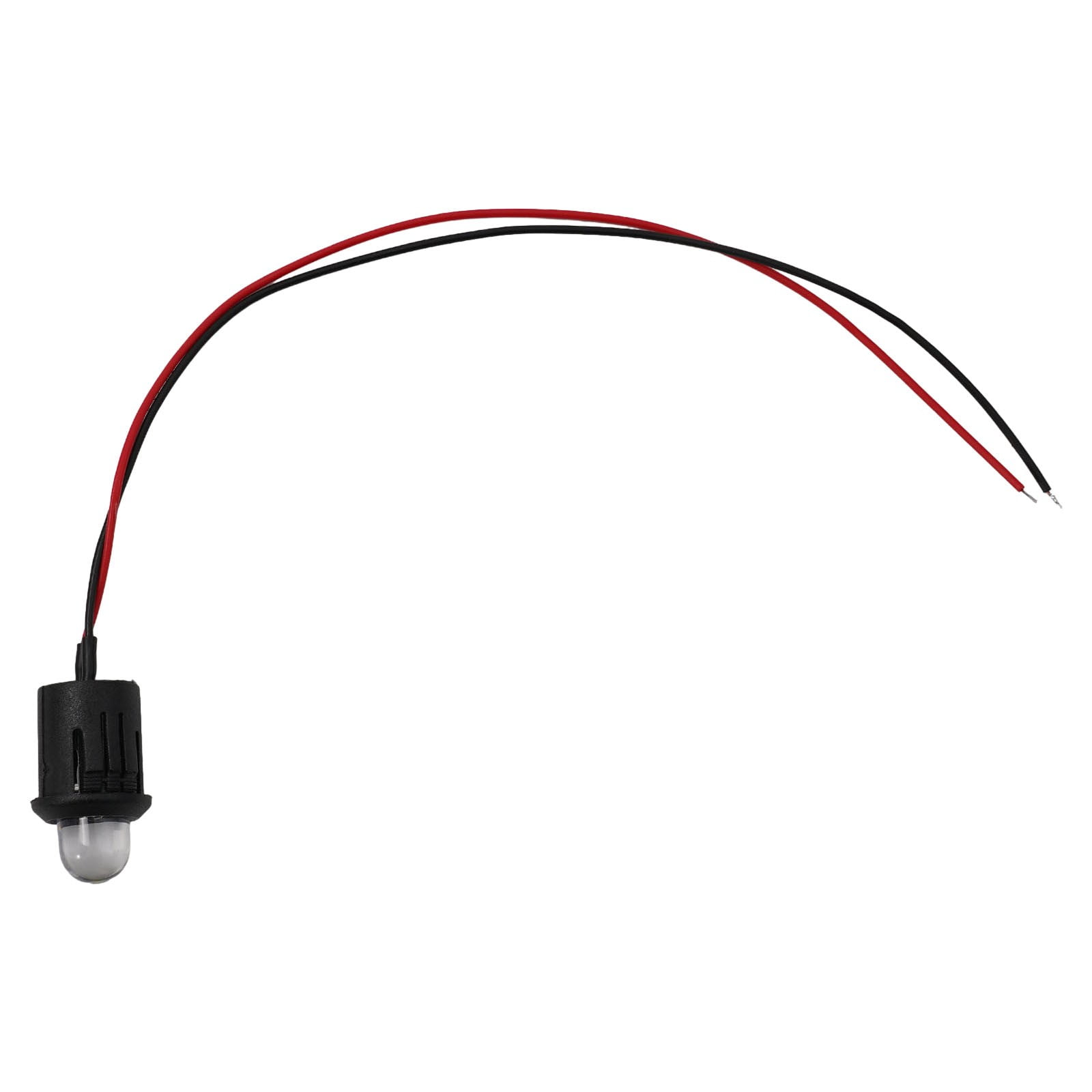 10 Pcs 12V 10mm Pre-Wired Constant for Ultra Clear Bulb Cable Prewired ...