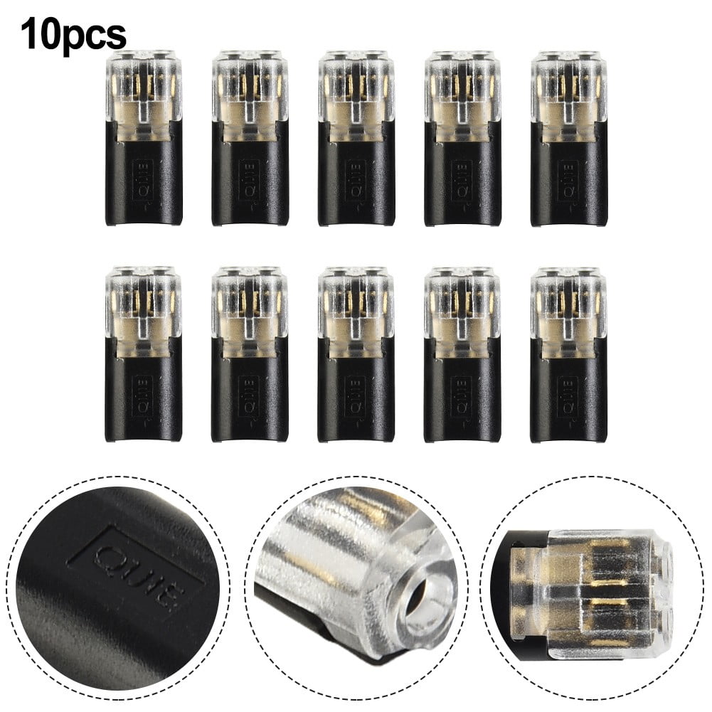 10 Pcs 12V Car Wire and Cable Plug Connector with Terminal Connection ...