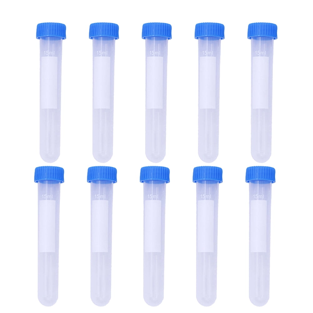 OUNONA Needle Organizer 10Pcs Transparent Plastic Bottles for Needles ...