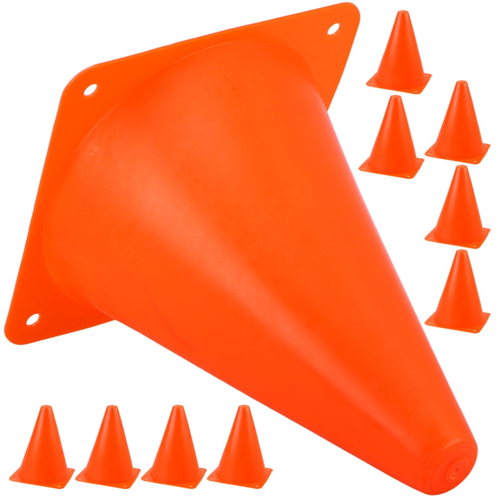 10 Pcs 18cm Logo Bucket Skate Soccer Obstacle Football Cones Practice ...