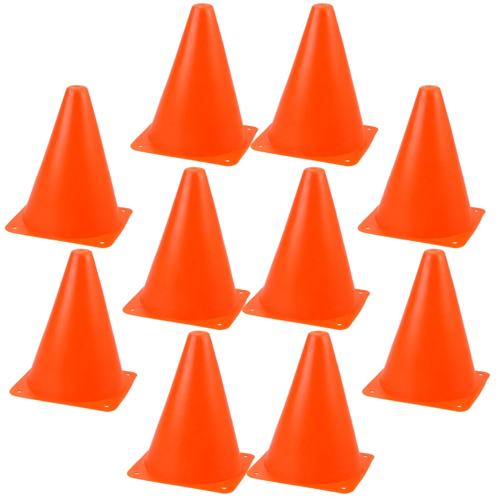 WRITWAA 10Pcs Multiuse Colored Cones for Soccer Training and Football ...
