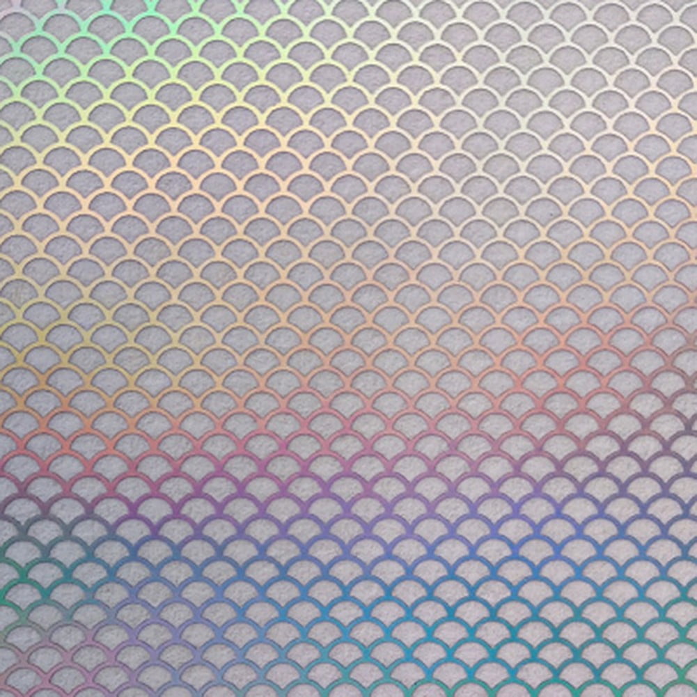 10 Pcs 20x10cm Sticker DIY Modified Fish Scale Flash Lure Bait Tape ...