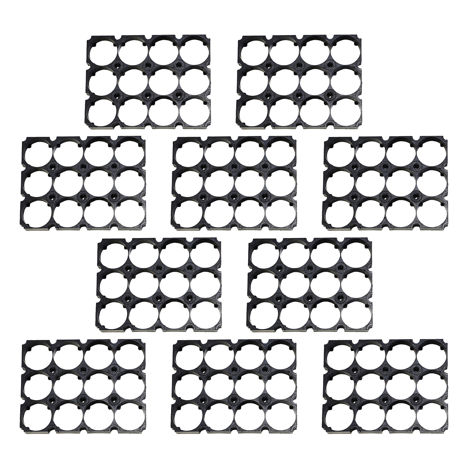 10 Pcs 21700 Battery Holder Bracket Brackets 21700 Battery Bracket for ...