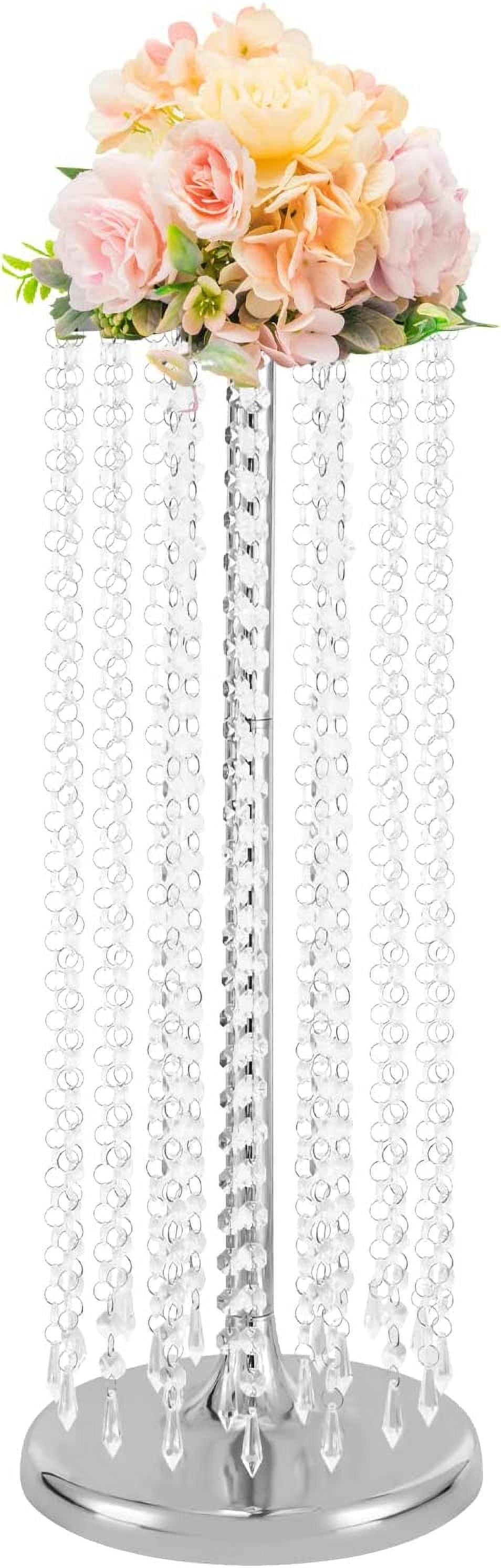 10 Pcs 23.6inch Tall Wedding Centerpieces Flower Vases,Metal Flowers ...