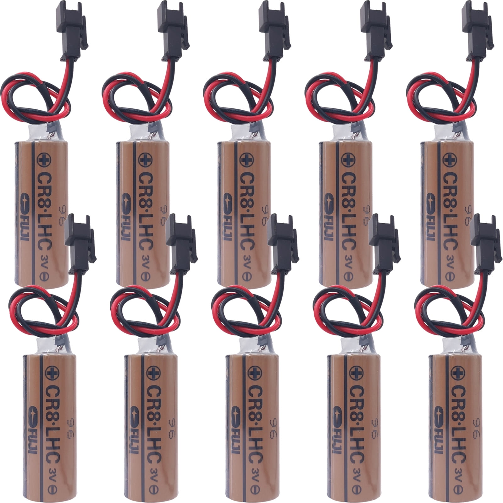 (10-Pcs) 2600mAh CR8.LHC 3V Battery for Fuji FDK CR8.LHC 3V Lithium Battery TOTO TH559EDV410R ...