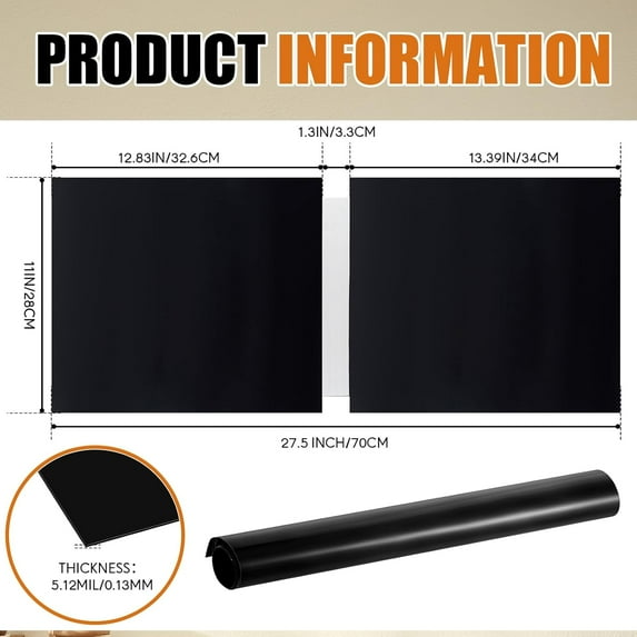 10 Pcs 27.5 x 11 Inch PTFE Release Sheets Non Stick Toaster Release ...