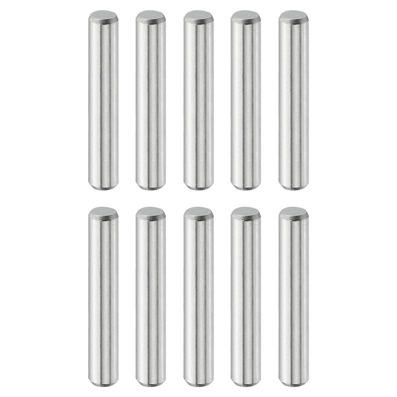 10 Pcs 3/16x1-1/4" Dowel Pins, Bearing Steel Cylindrical Dowel Pins ...