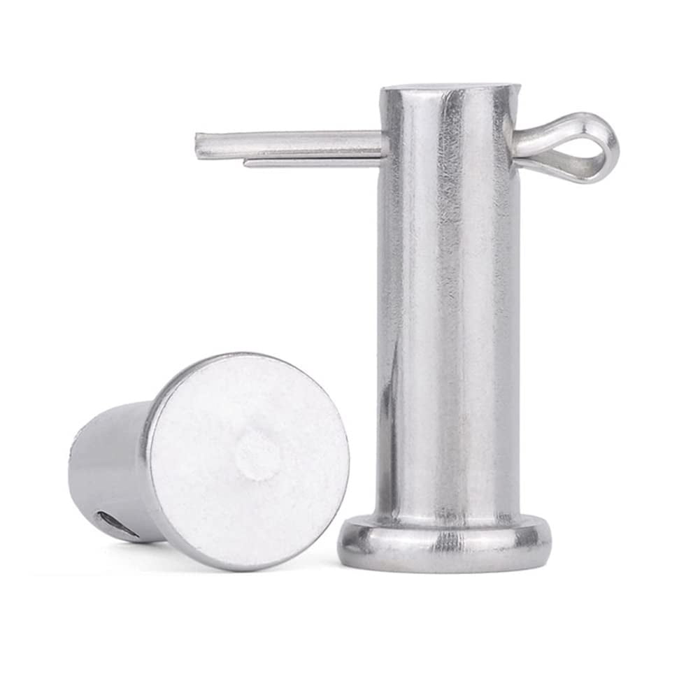 10 Pcs 304 Stainless Steel Large Flat Head Hex Socket Set Screws for ...