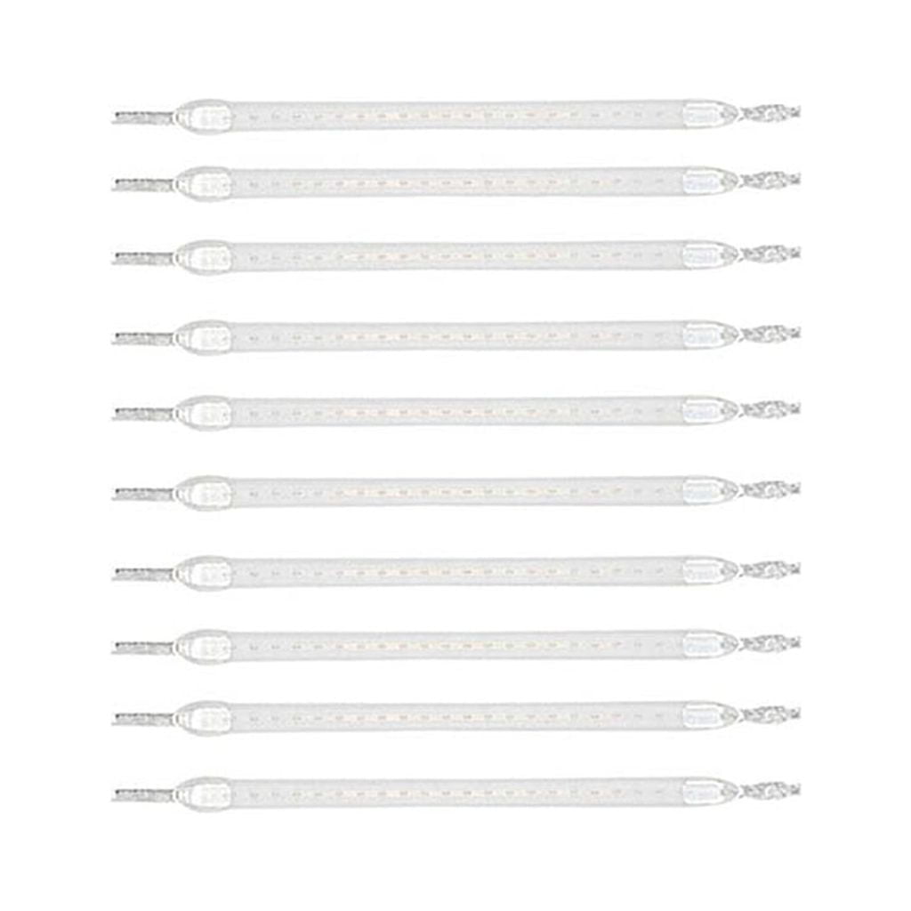 10 Pcs 3V 120MA 38MM LED Filament Edison Bulb LED Bulbs Incandescent ...