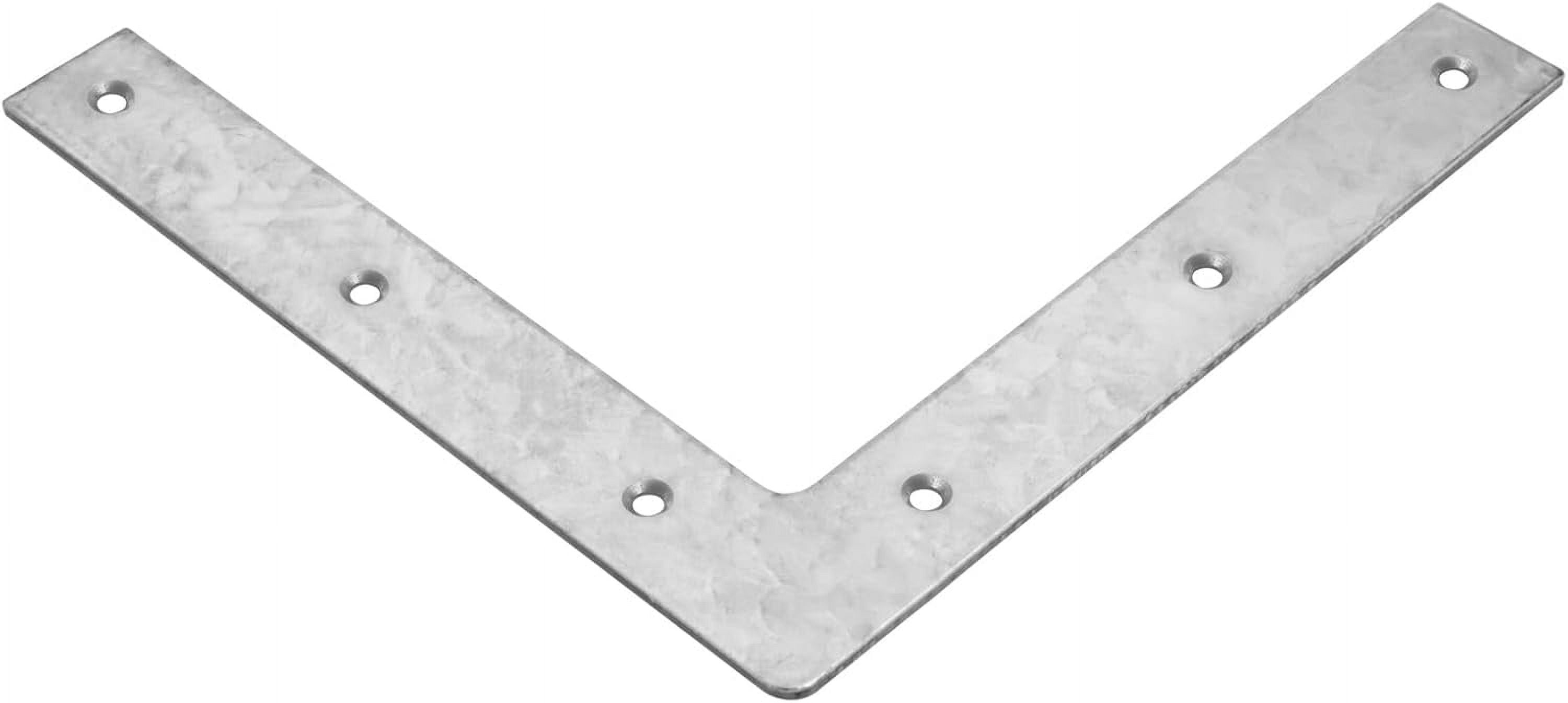 10 Pcs 5-1/2" x 3/4" Flat Corner Brace, L Shaped Flat Mending Plate ...