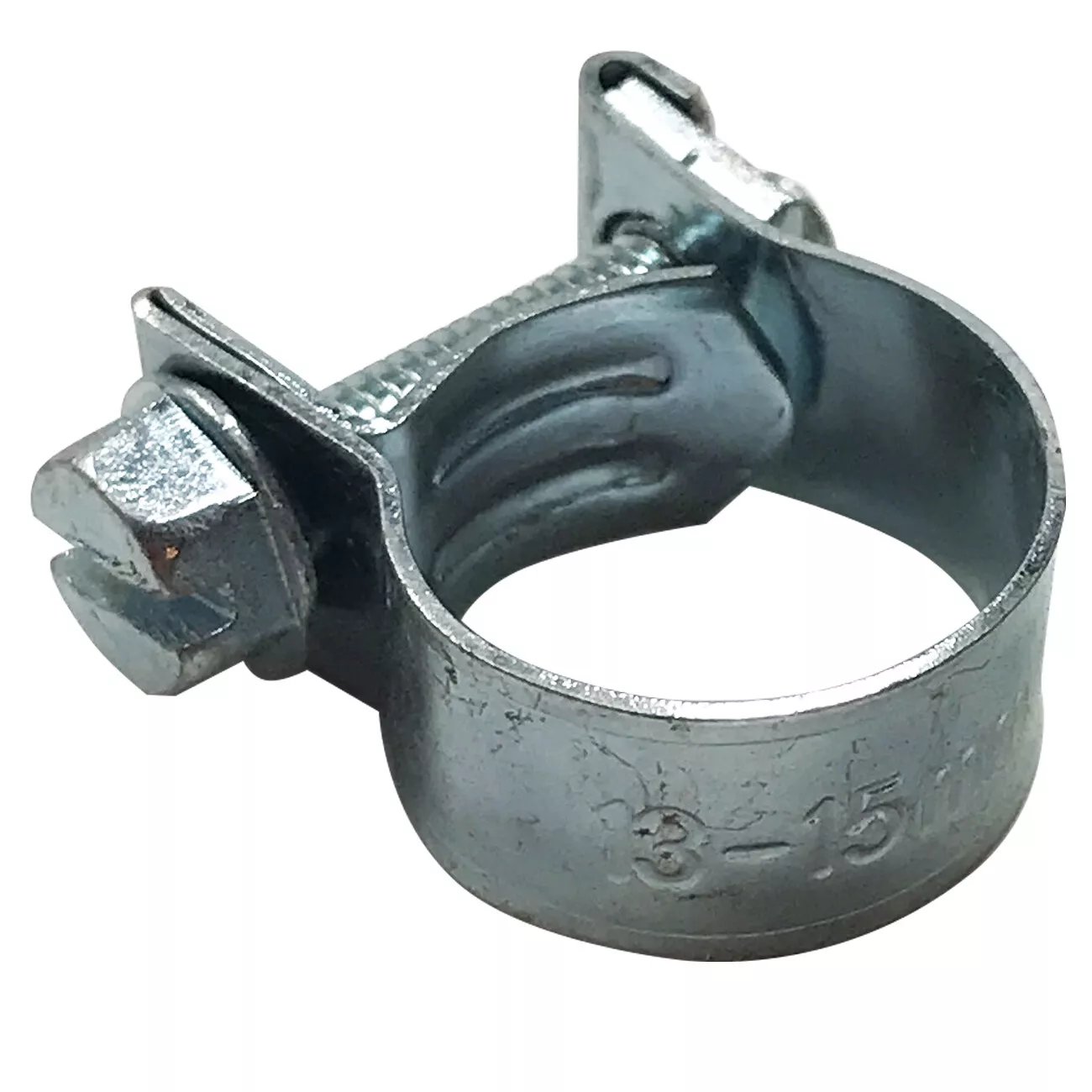 10 Pcs 5/16 Solid Band 13-15 Mm Fuel Injection & Gas Line Hose Clamps ...