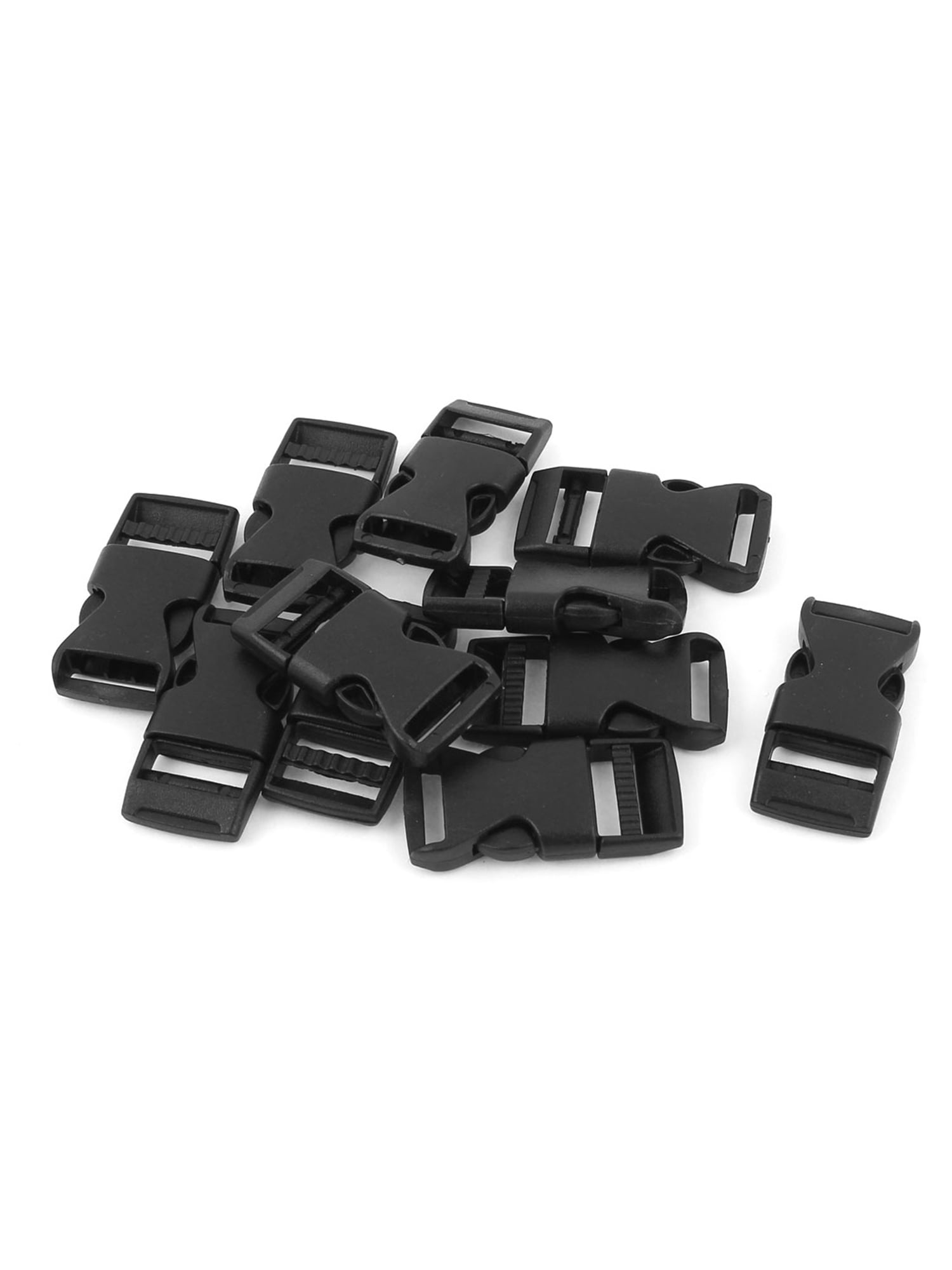 10 Pcs 5/8" Webbing Straps Plastic Curved Clasp Side Quick Release ...