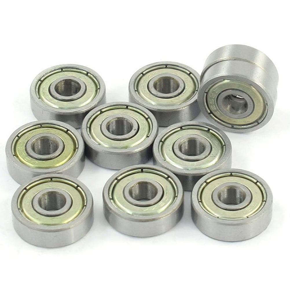 10 Pcs 625ZZ Bearing Special Machinery Bearing Silver Tone Bearing ...