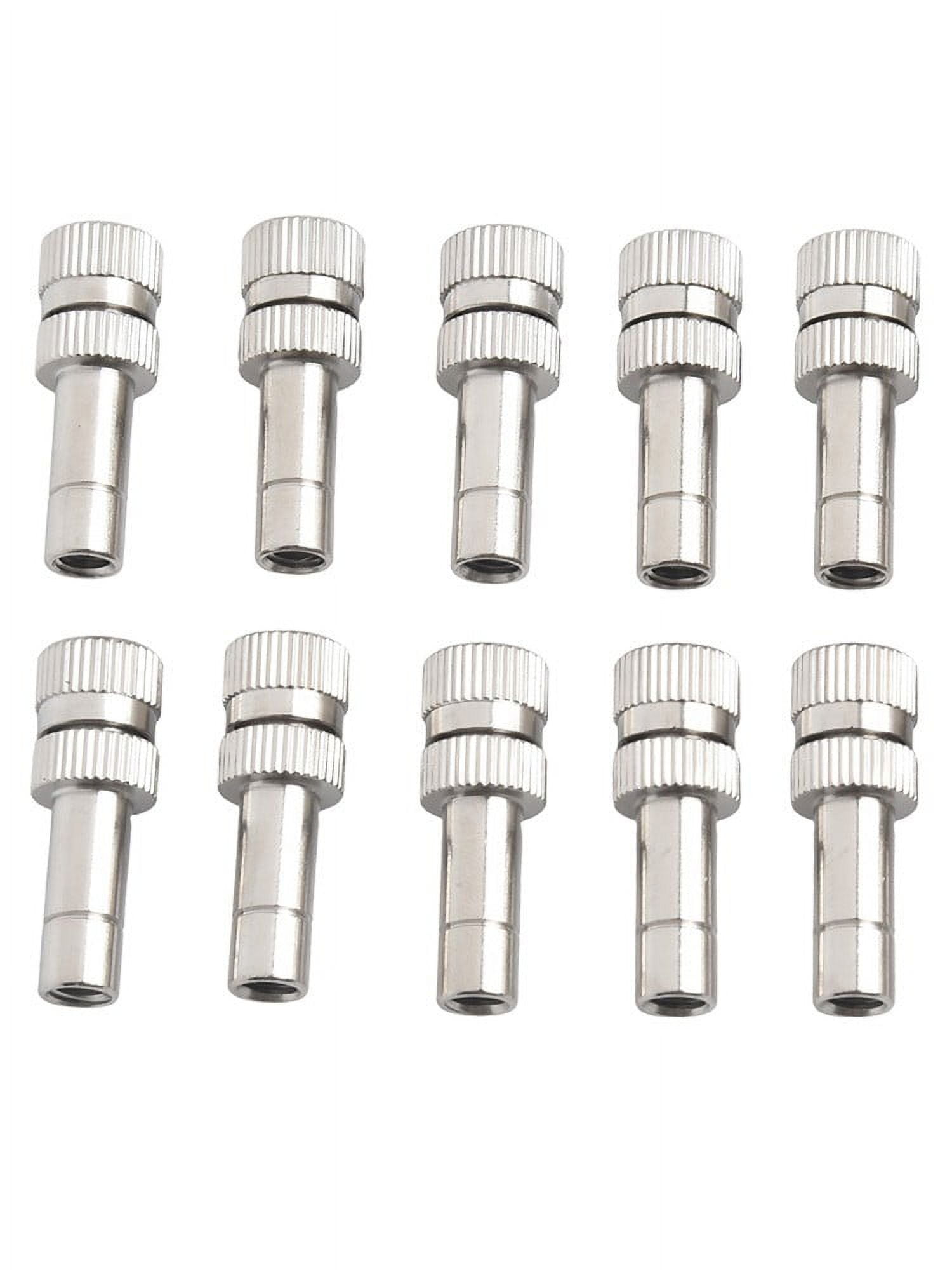 10 Pcs 6mm Misting Nozzle Fast Connect Mist Fog Sprayer Spray Nozzles 0 ...