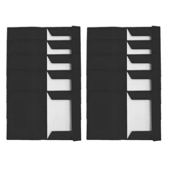 10 Pcs A4 Plastic Corner Folder Postal Folder File Folder Portfolios ...