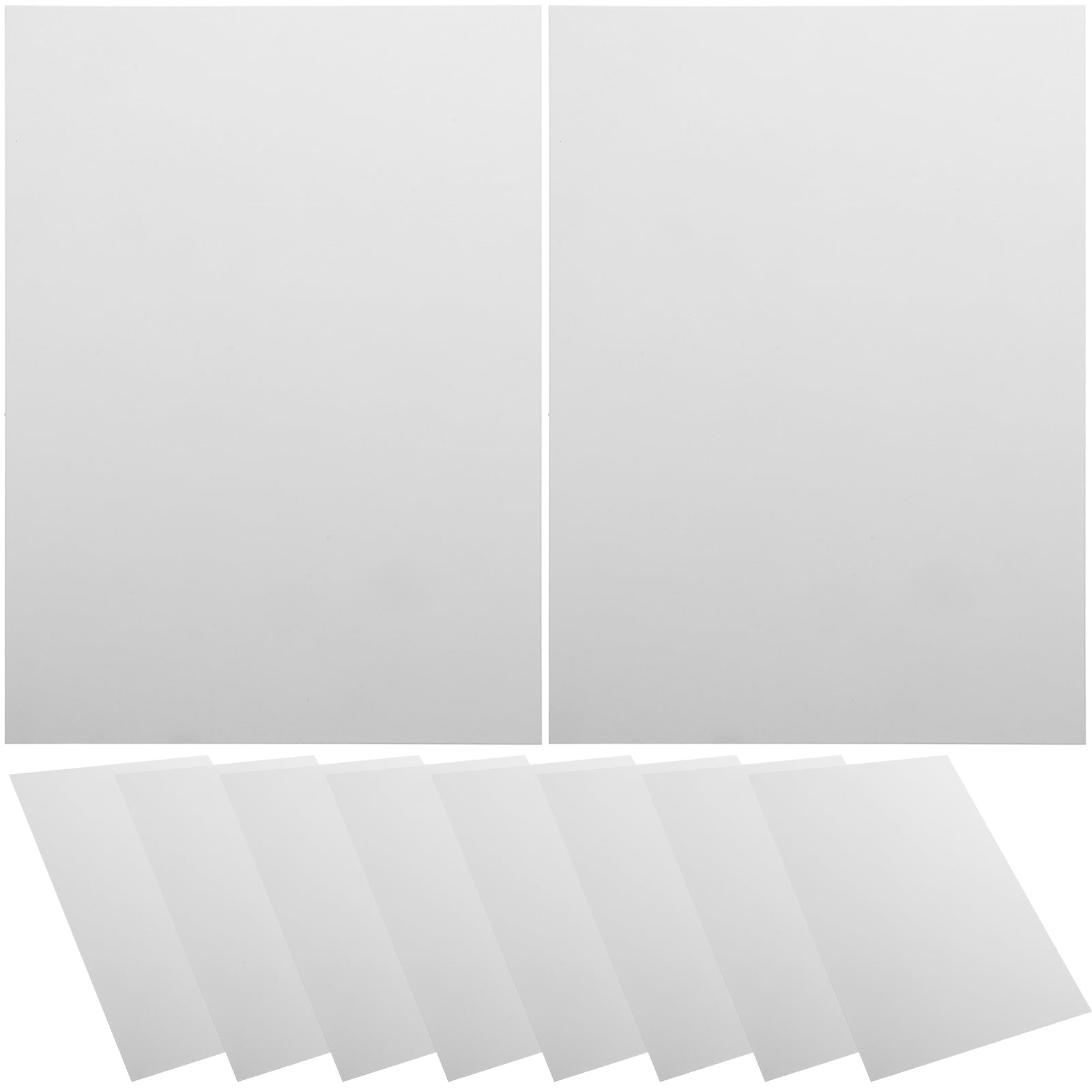 Hard Plastic Sheets for Crafting Supplies and Decoration White PP Sheet ...