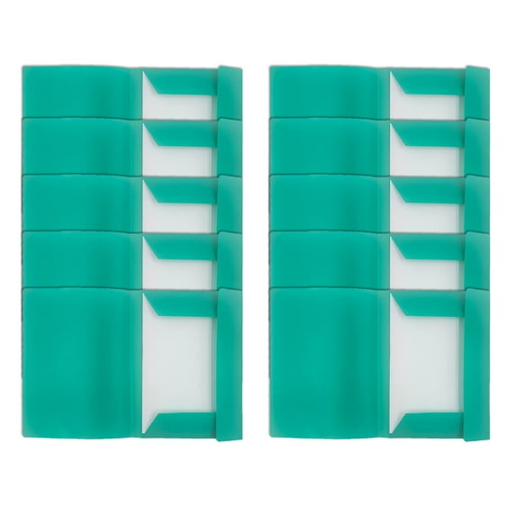 10 Pcs A4 Portfolios Folder with Elastic Band File Folder Plastic ...