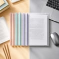 10 Pcs A4 Slide Grip File Folders, Plastic Pull Strip Report Covers ...