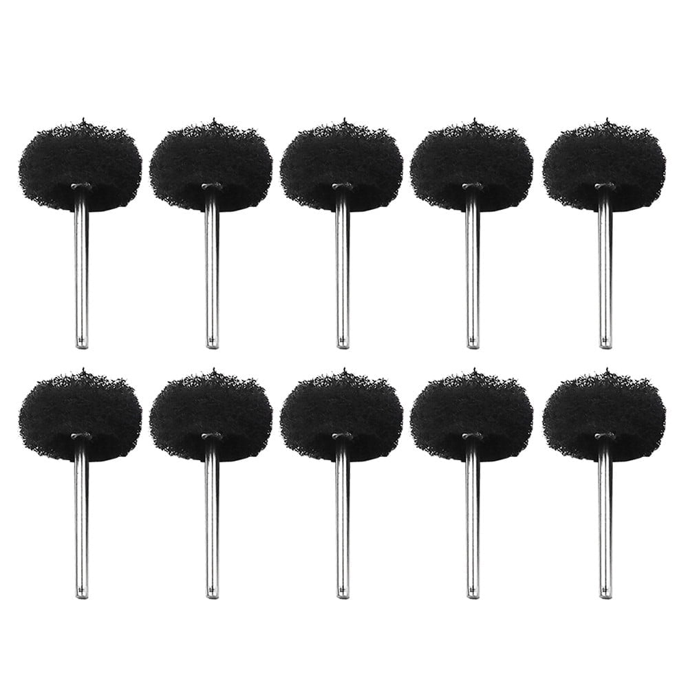 10 Pcs Abrasive Wheel Buffing Polishing Wheel Set For Dremel Rotary ...