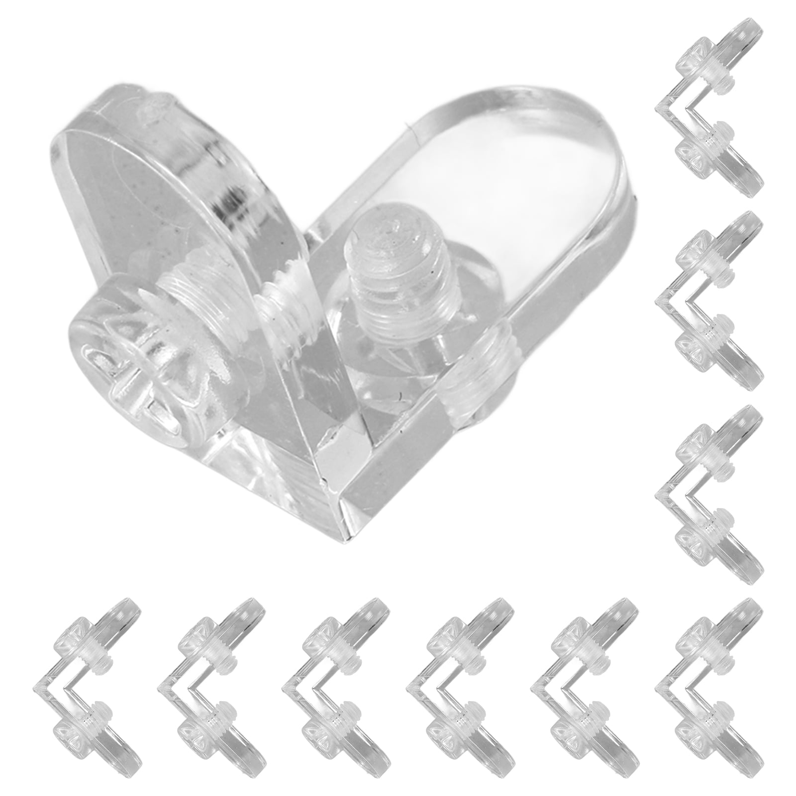 10 Pcs Acrylic Box Angle Brackets Acrylic Corner Brace Small Corner ...