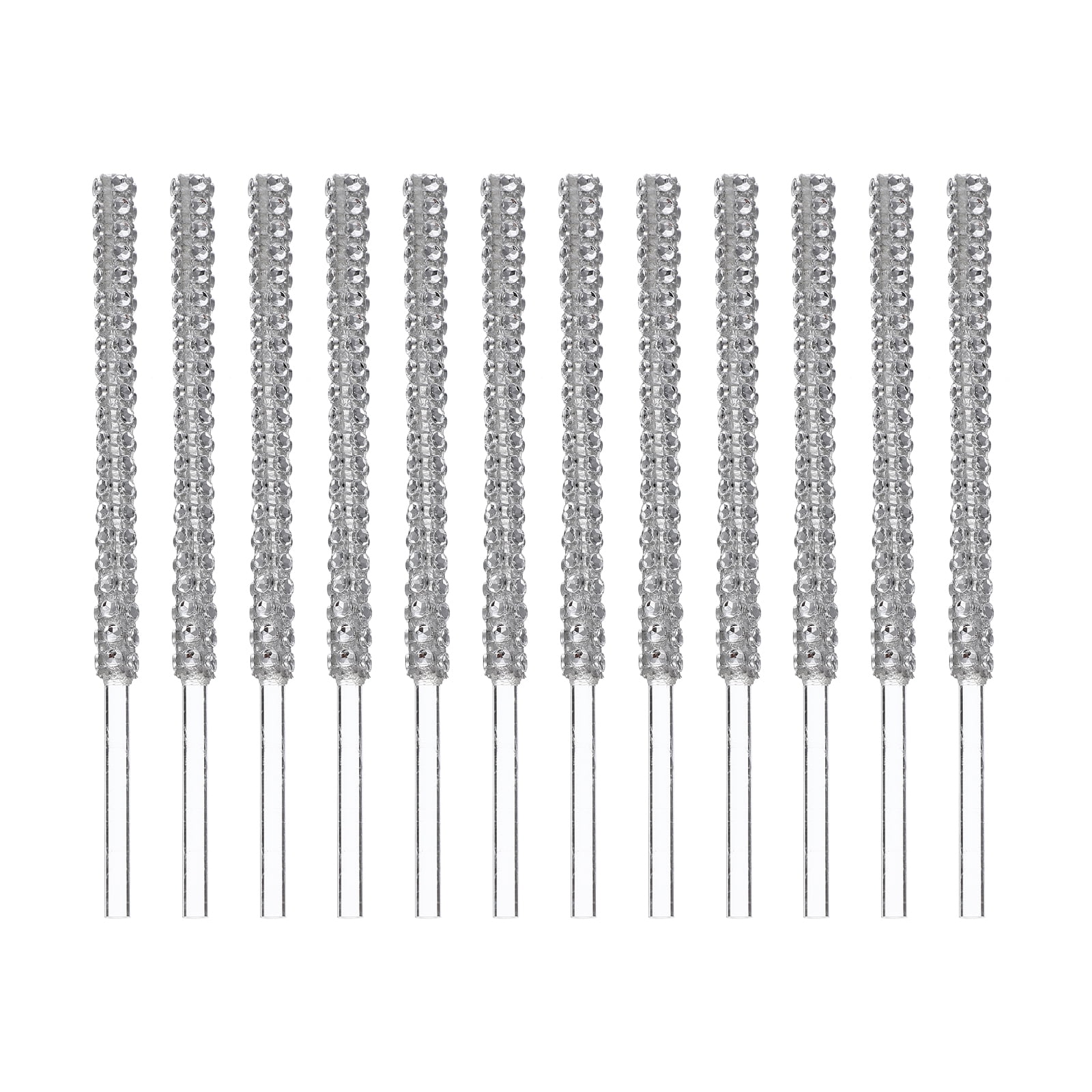 10 Pcs Acrylic Candy Sticks Xmas Candy Acrylic Apples Sticks Luster ...